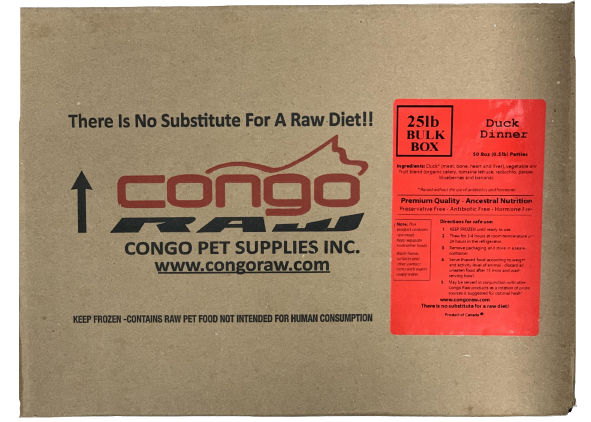 Congo Raw Natural Duck Dinner – The Dog Bowl